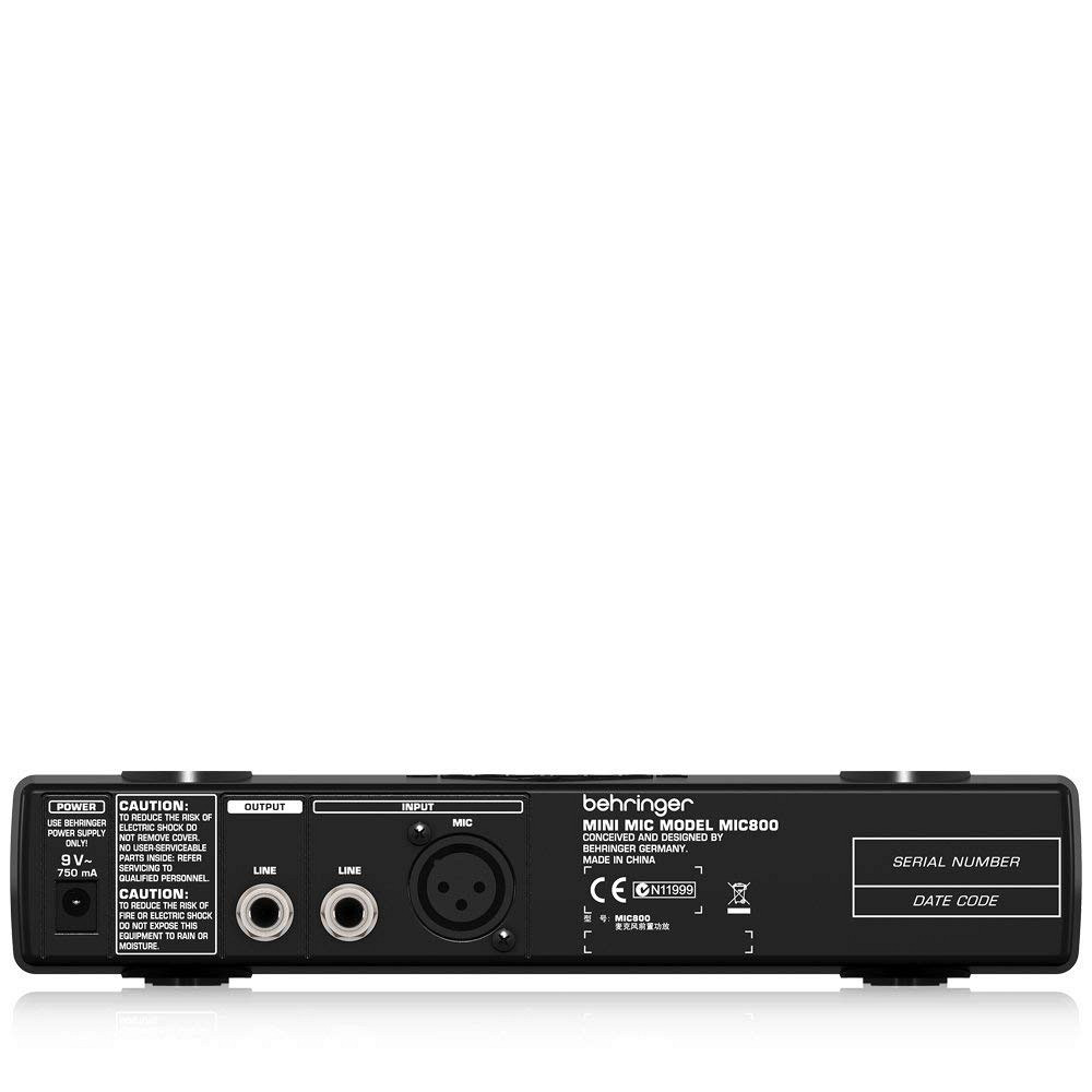 MIC800 - Behringer Microphone Modeling Preamp - Products - ONAIR