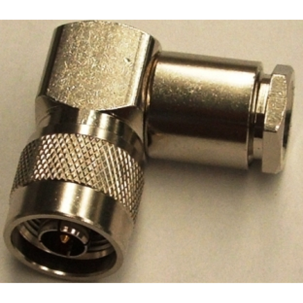 N Male 90° Connector (RG213-214 Cable) - Products - ONAIR