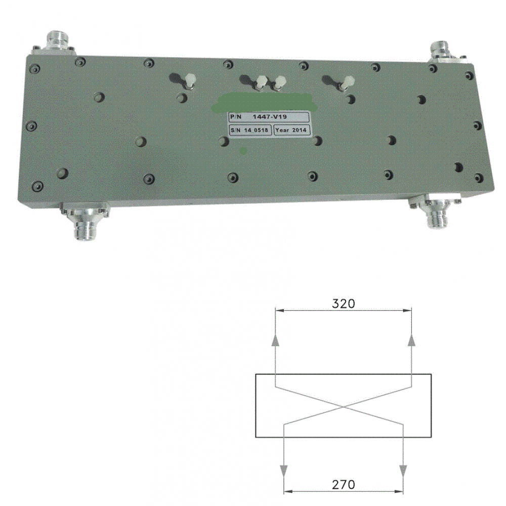 3dB Hybrid Coupler 4kW - Products - ONAIR