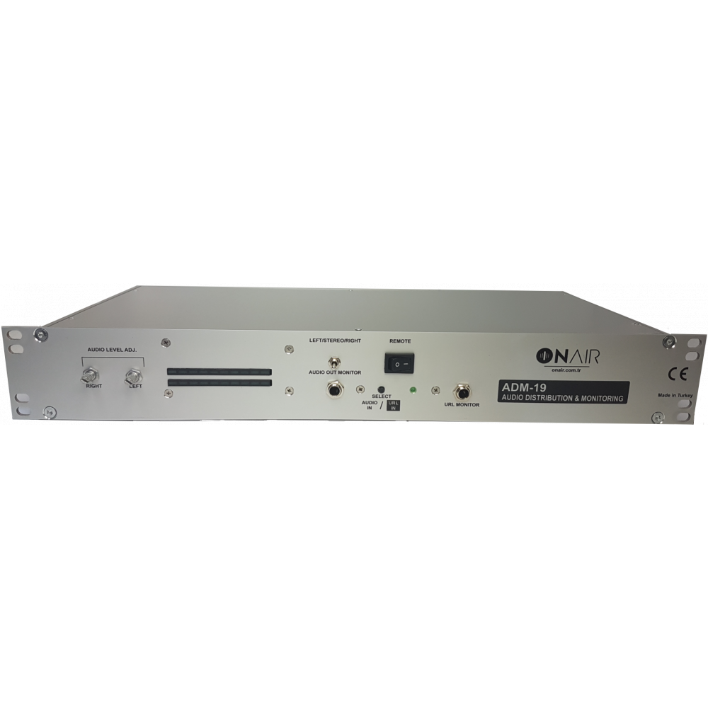 ADM-19 - Audio Distribution Monitoring Unit - Products - ONAIR