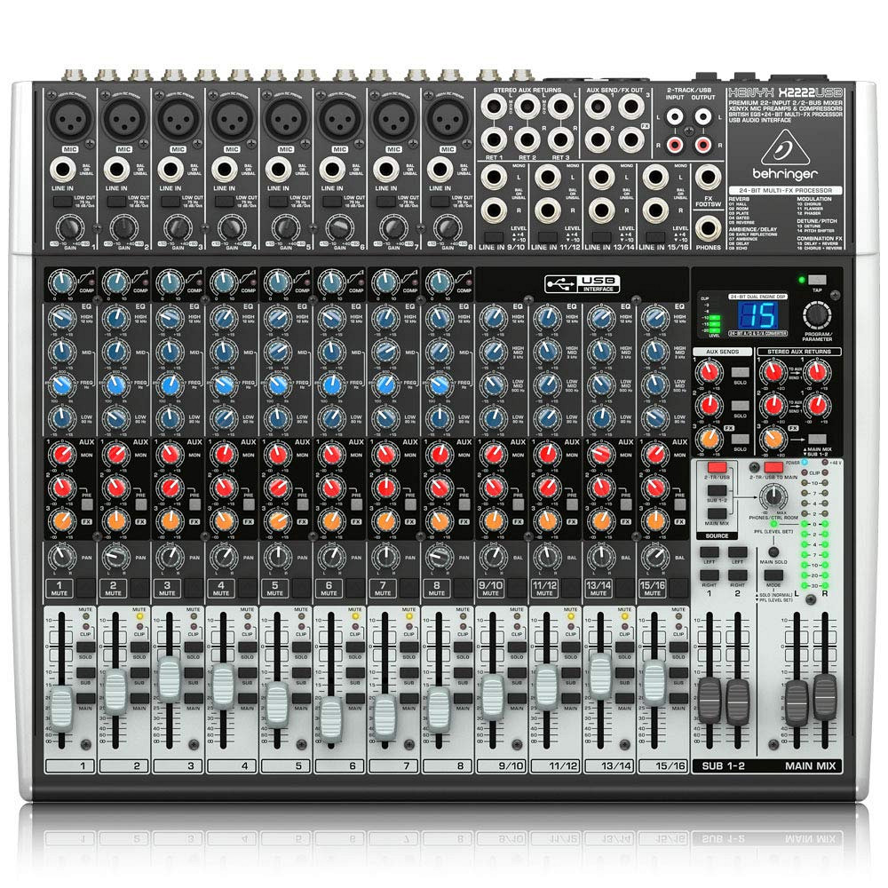 XENYX 2222FX - Behringer Mixer - Products - ONAIR
