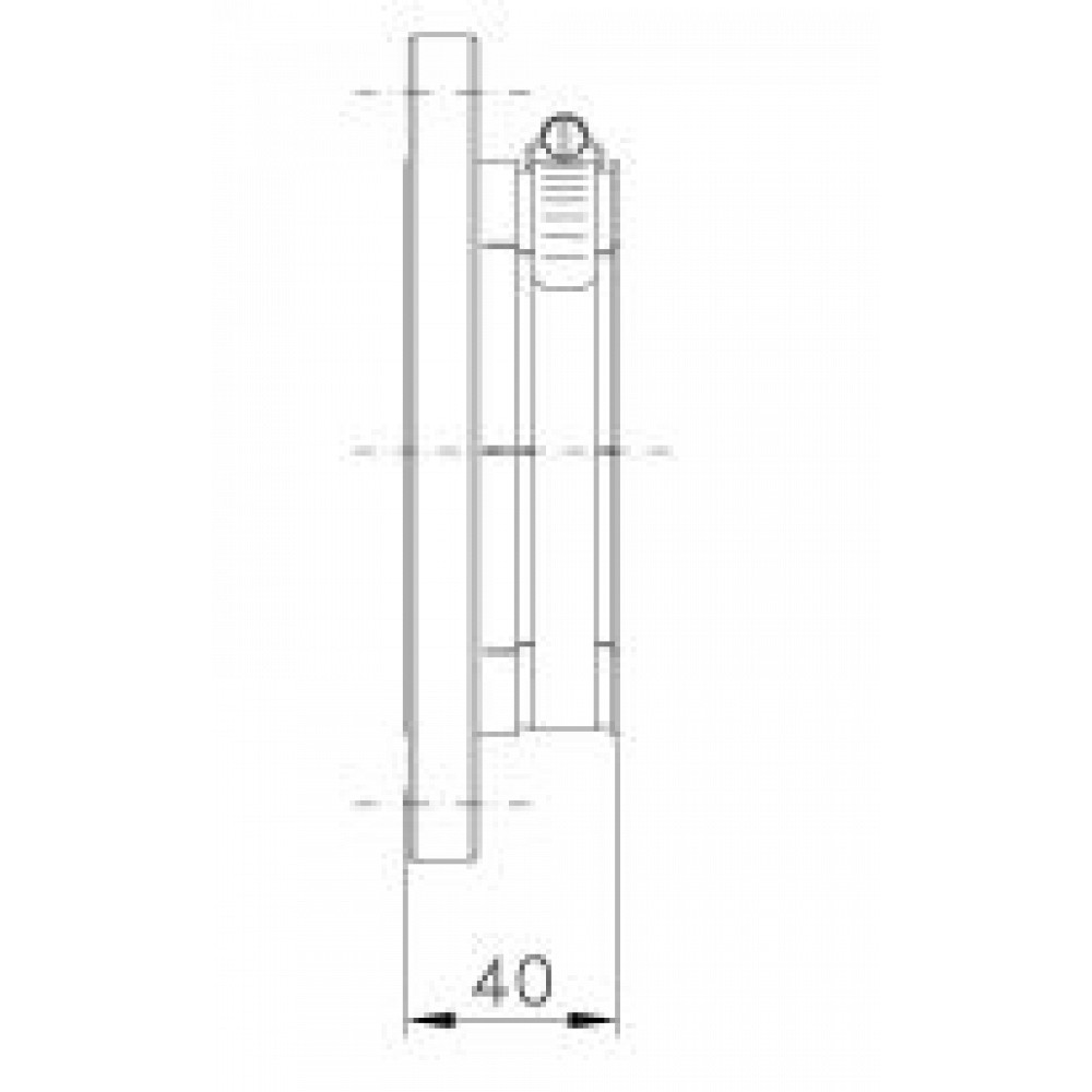 EIA 4-1/16 Flange with clamping connection for 4-1/16 Rigid Line ...