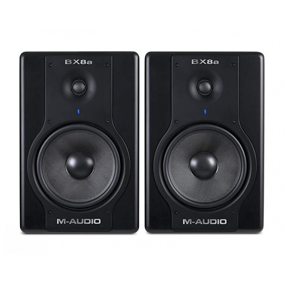 BX8a - M-Audio Deluxe 130 Watt Bi-amplified Studio Reference Monitors ...