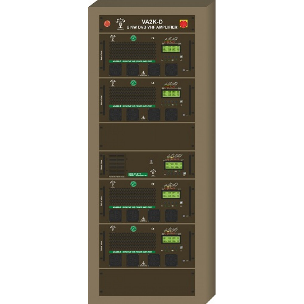 VA2K-D - 2 KW DVB-T VHF AMPLIFIER - Ürünler - OnAir